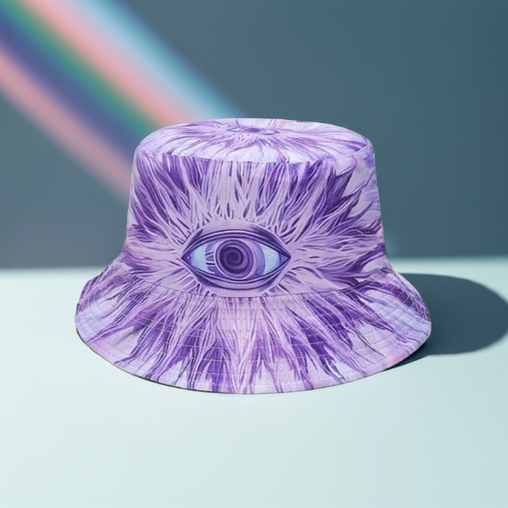 Cosmic Eyes Bucket Hat - Summer Beach Street Style – Avilon Designs
