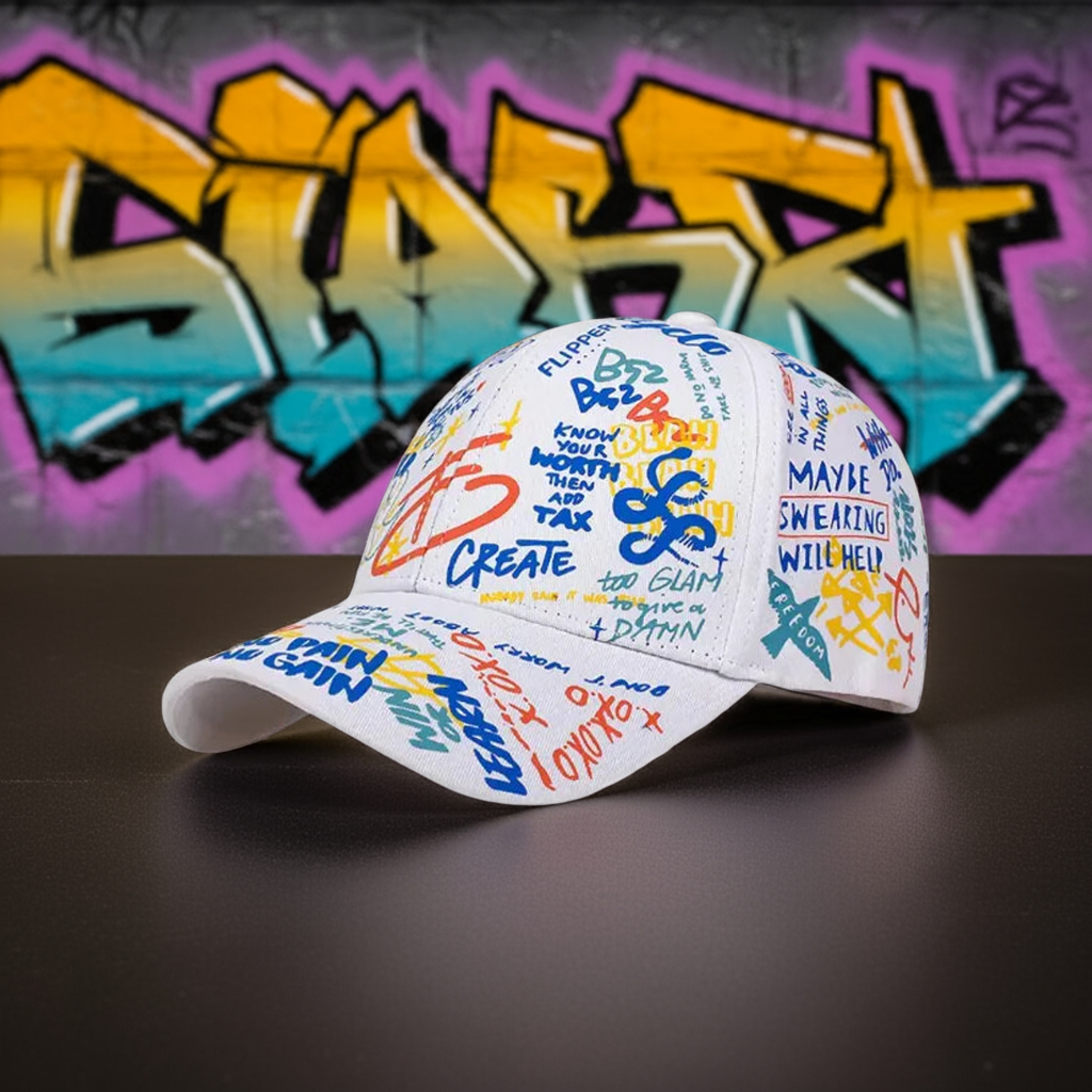 Graffiti Hip Hop Adjustable Cap – Avilon Designs